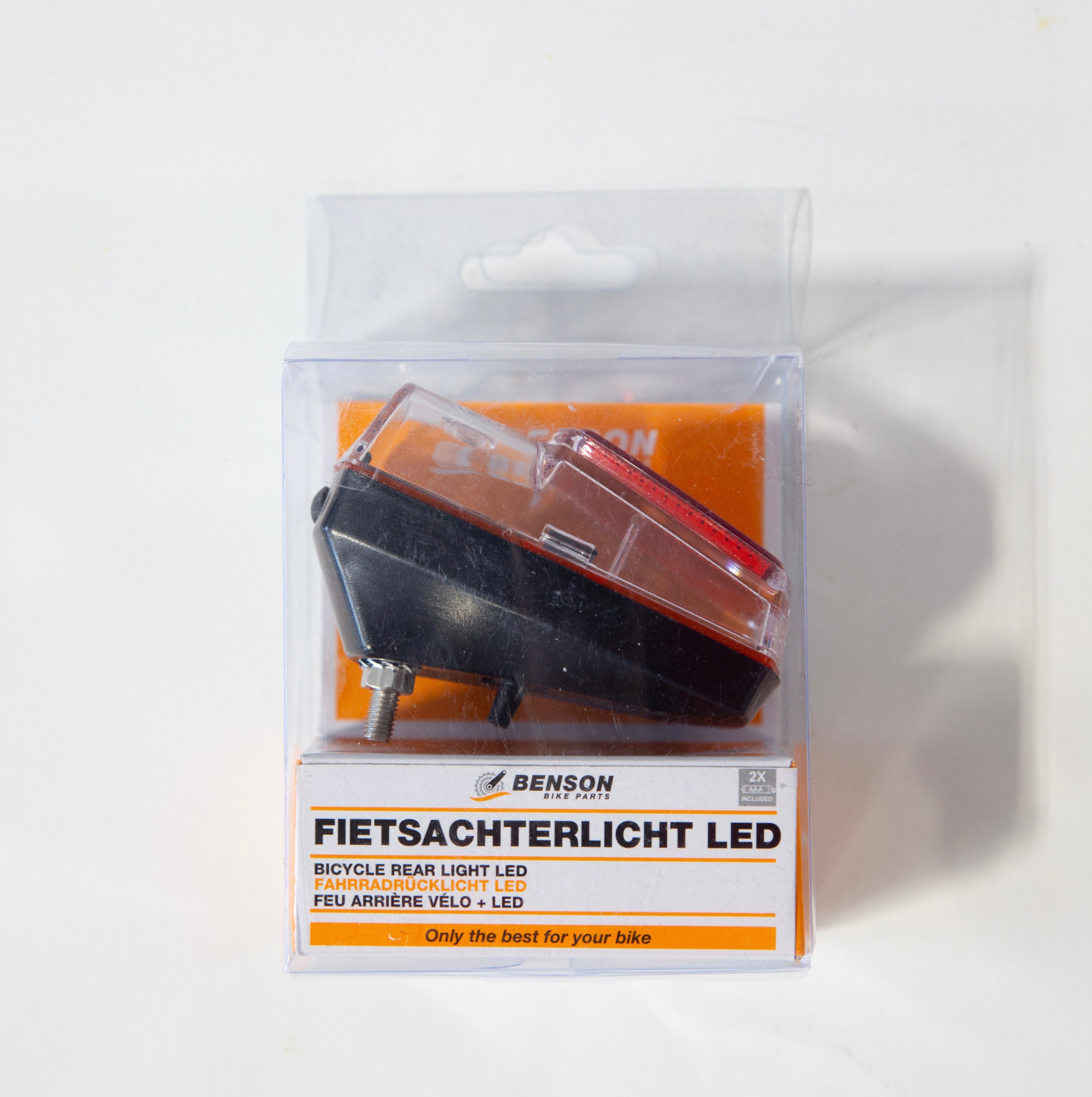 HBS Rear Fender Light LED w 2 x AAA batteries - Normaal Bike Shop